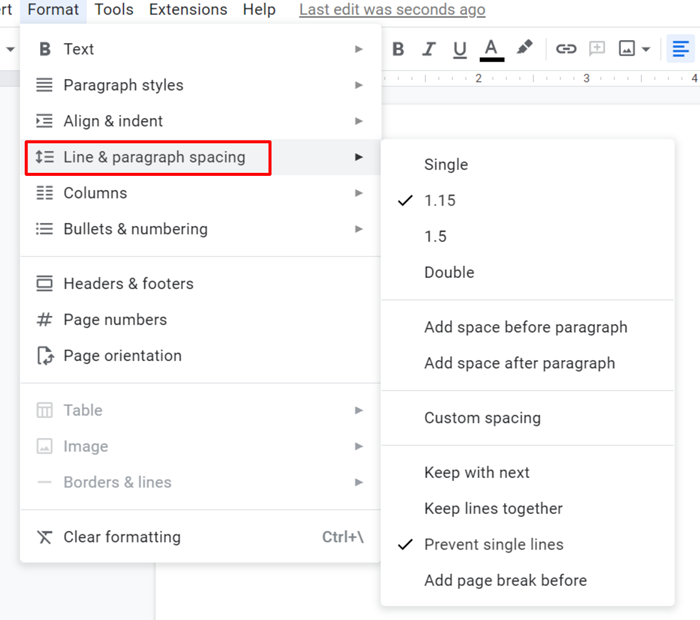 Set Line Space Of Paragraph On Google Document Using Google Apps Script 